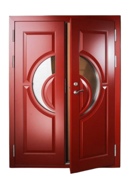 High Security Armored Embassy Series Steel Security Double Door