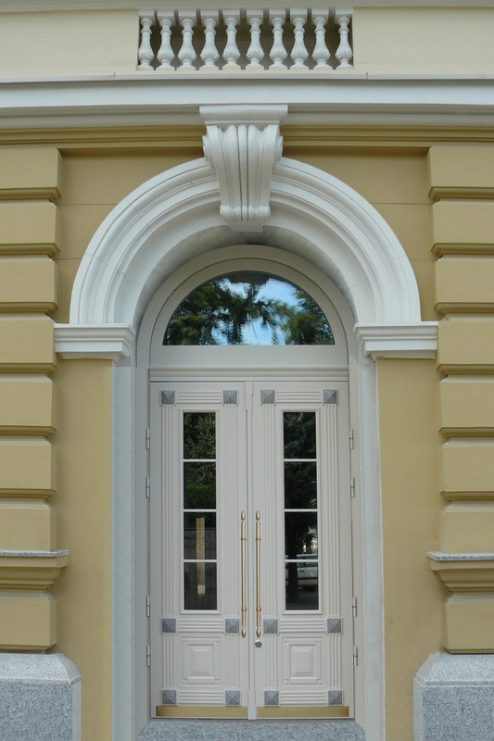 High Security Armored Embassy Series Steel Security Double Door